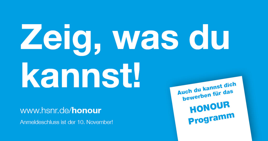 Honour - Hochschule Niederrhein